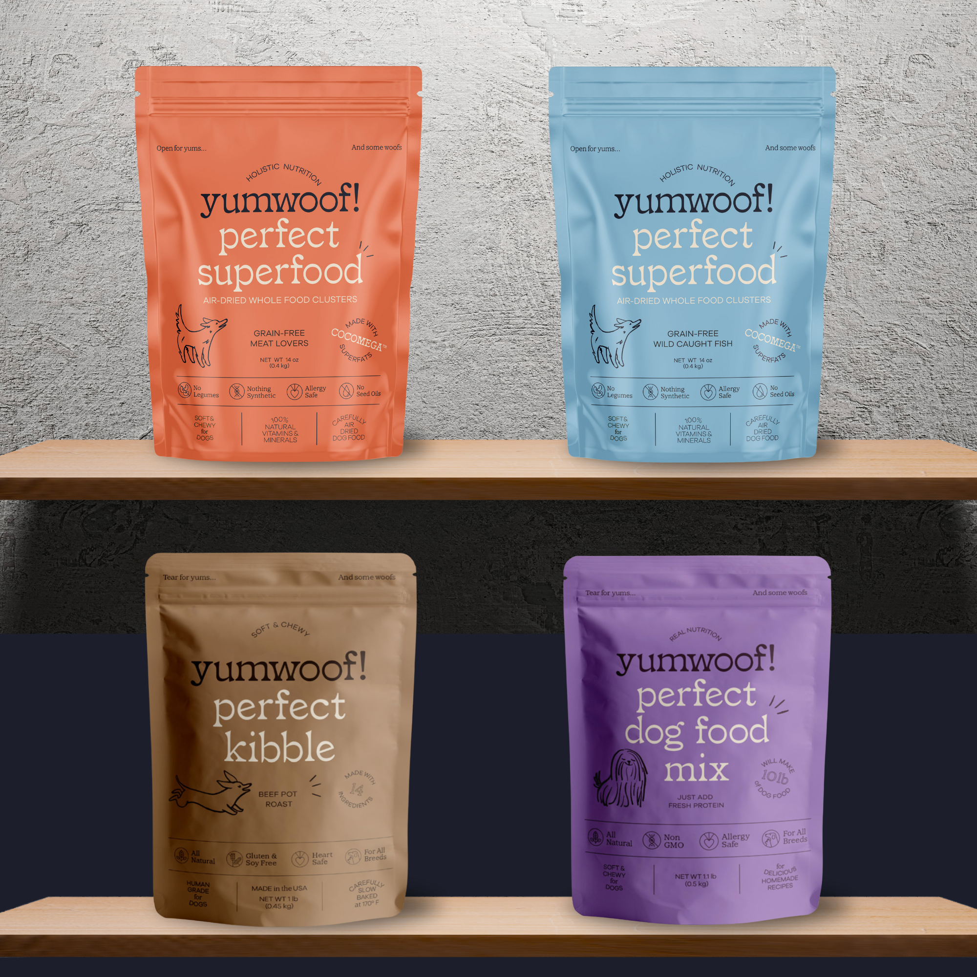 Picky Eater Starter Pack | Dog Food with Many Flavors & Proteins